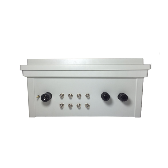 20x16x8 inch Prewired Weatherproof Enclosure for Zebra FX9500 & FX9600 ...